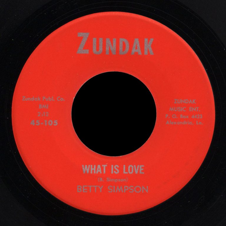Betty Simpson “Weeping Willow” and “What Is Love” on Zundak | Garage ...