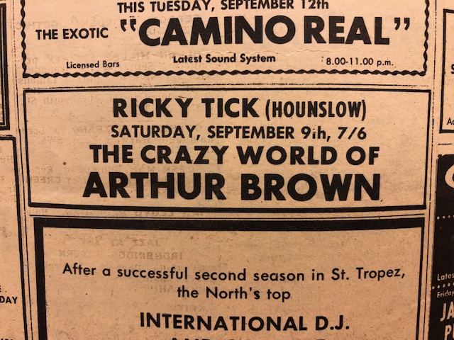 The Crazy World of Arthur Brown | Garage Hangover