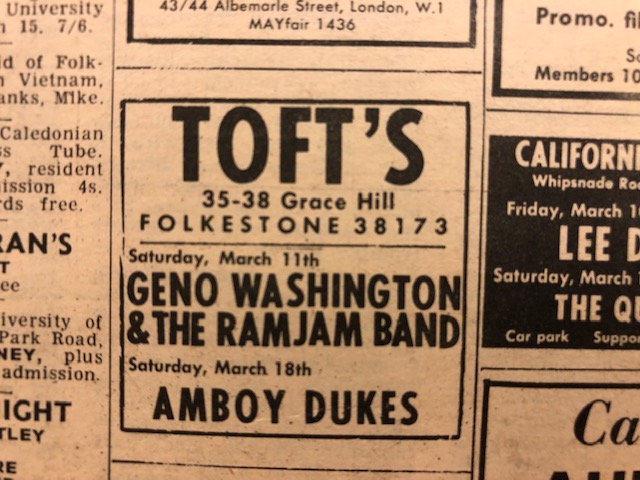 Toft’s, Folkestone, Kent | Garage Hangover