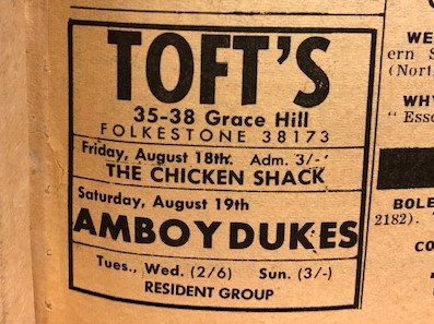 Toft’s, Folkestone, Kent | Garage Hangover