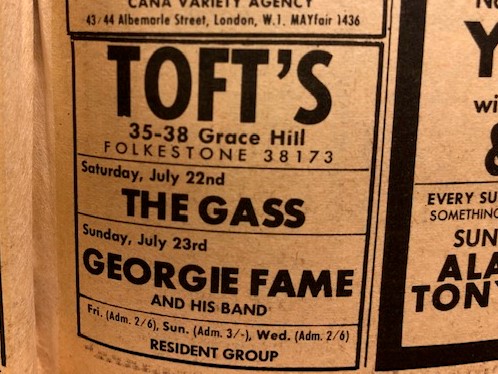 Toft’s, Folkestone, Kent | Garage Hangover