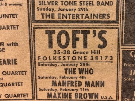 Toft’s, Folkestone, Kent | Garage Hangover