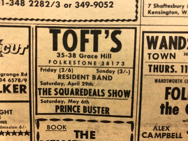 Toft’s, Folkestone, Kent | Garage Hangover