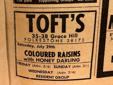 Toft’s, Folkestone, Kent | Garage Hangover