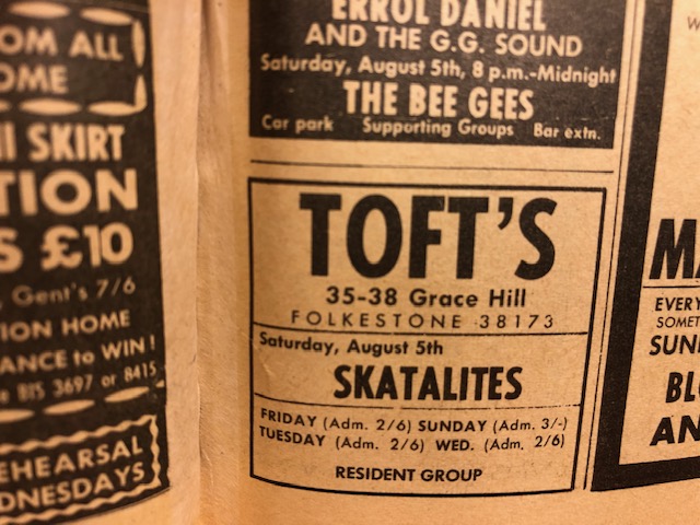 Toft’s, Folkestone, Kent | Garage Hangover