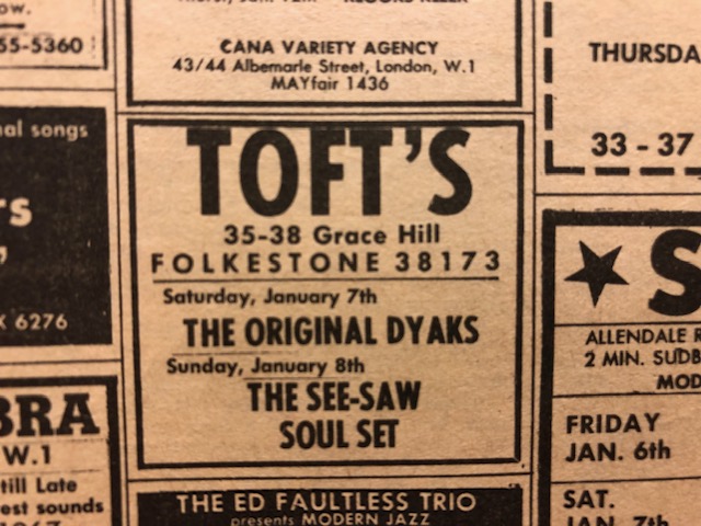 Toft’s, Folkestone, Kent | Garage Hangover