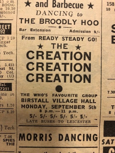 The Creation gigs 1966-1968 | Garage Hangover